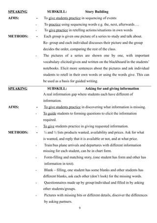 Four skills of language | DOC