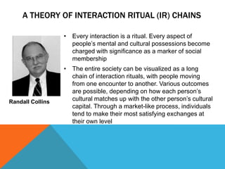 Four sociological traditions (Randall Collins) chapters 1 to 4 | PPTX