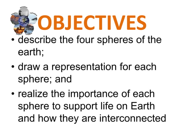 Four spheres | PPTX | Science