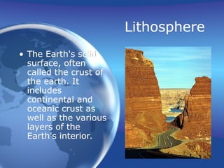 Earth Science - Four Spheres of the Earth.ppt