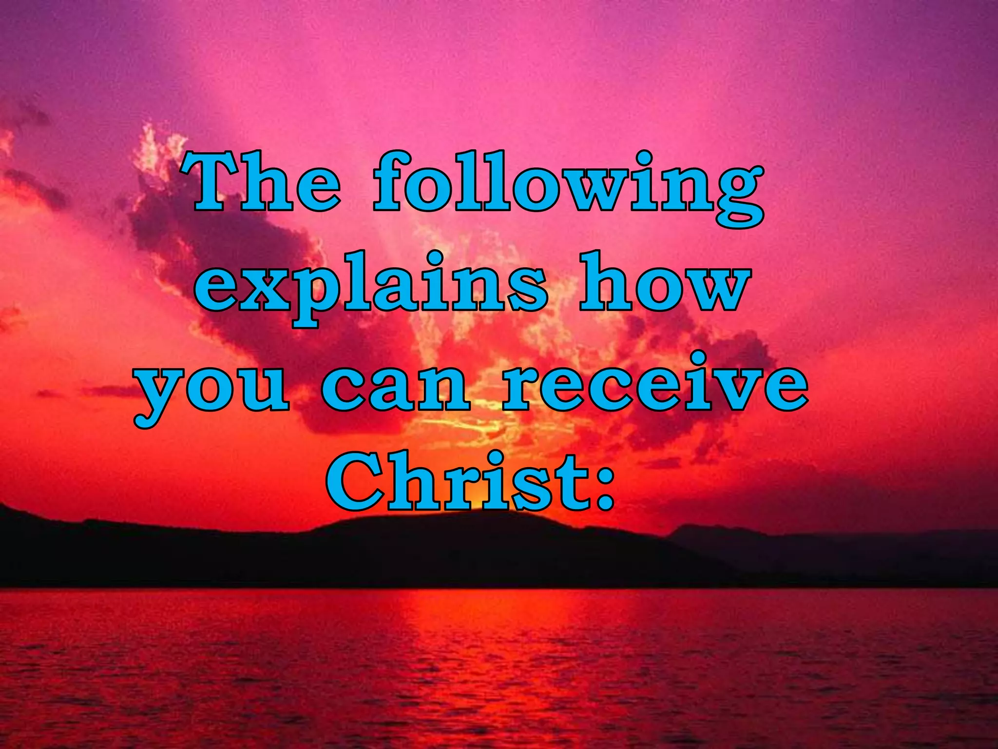 Four spiritual laws | PPTX