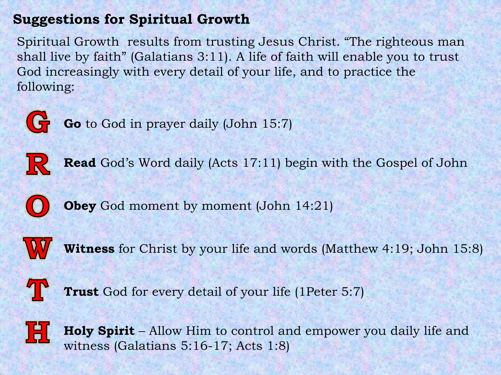 Four spiritual laws | PPTX