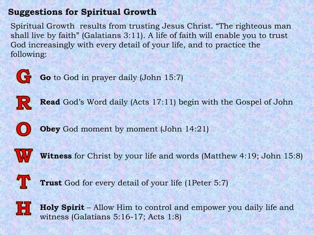 Four spiritual laws | PPTX