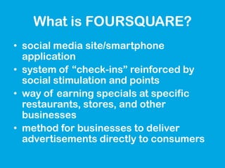 Foursquare | PPT