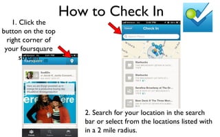 Foursquare basics | PPT