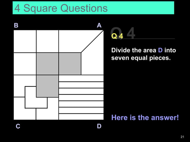 Four_squares.pptx | Brain and Nervous System Disorders | Diseases and ...