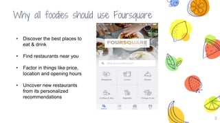 Foursquare slideshare | PPT
