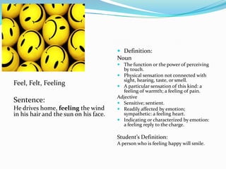Four square vocabulary | PPTX