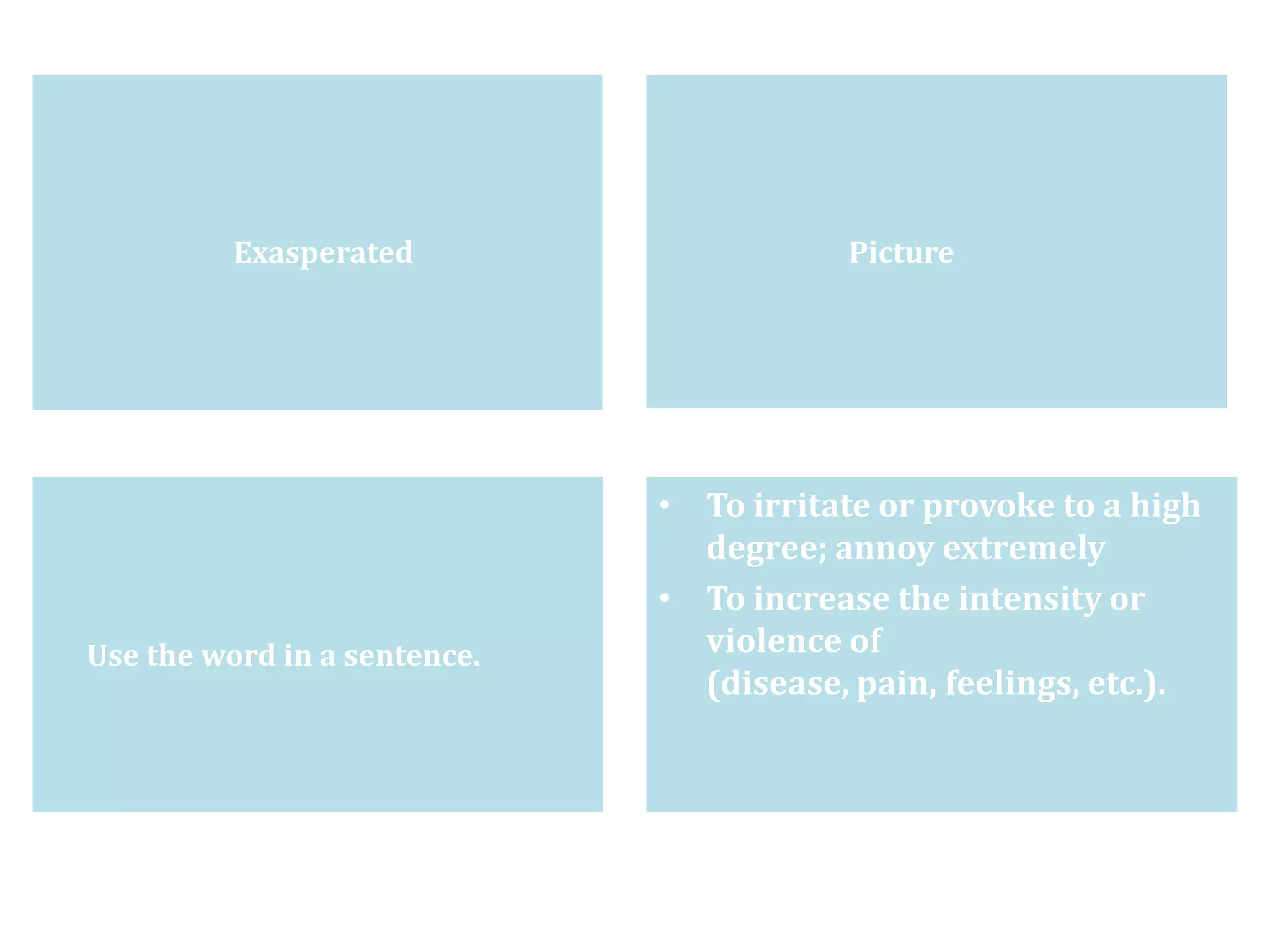 Four square vocabulary approach | PPT