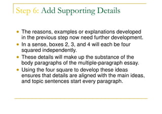 Four Square Writing For Grades 3-5 | PDF