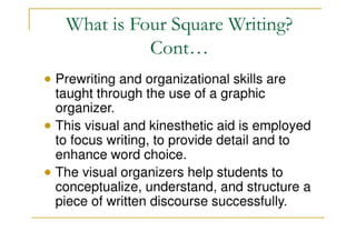 Four Square Writing For Grades 3-5 | PDF