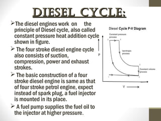Four stroke diesel engine | PPT | Motorcycles | Automotive