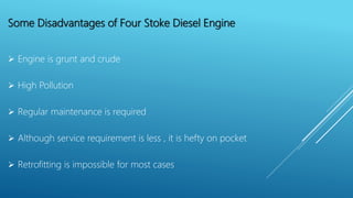 Four stroke diesel engine | PPTX