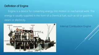 Four stroke diesel engine | PPTX | Auto Parts | Automotive