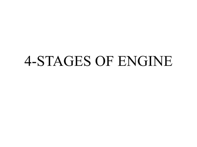 Four stroke engine | PPT