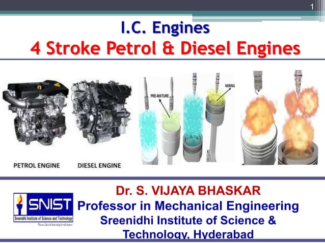 Four Stroke SI and CI engines | PPTX | Motorcycles | Automotive