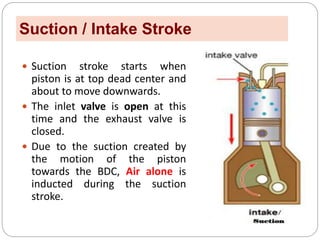 Four Stroke SI and CI engines | PPTX
