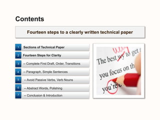 Writing for computer science: Fourteen steps to a clearly written ...