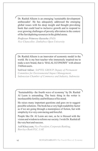 SUSTAINABILITY The Fourth Wave of ECONOMY | PDF