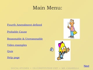 Fourth amendment tutorial | PPT