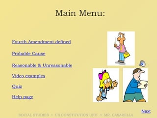 Fourth amendment tutorial | PPT