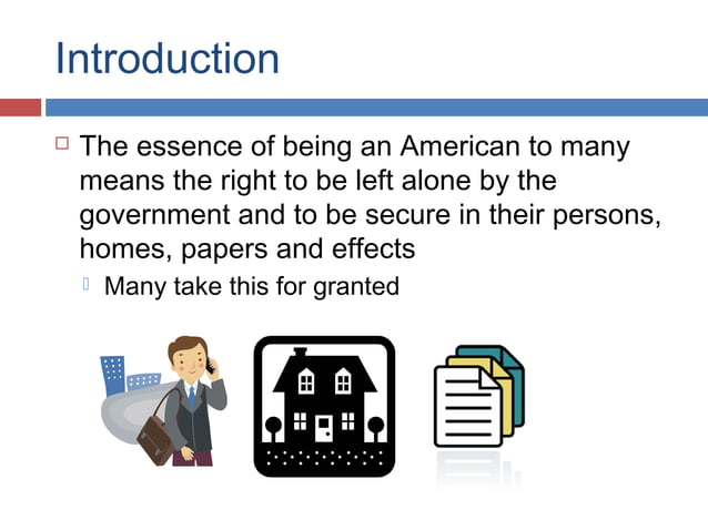 Fourth Amendment | PPT | Law