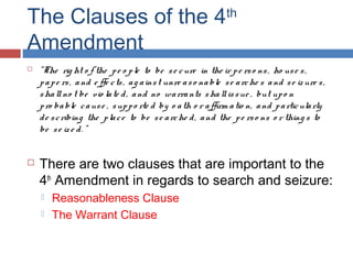 4th Amendment Pictures