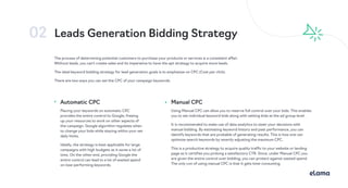 Google Ads Bidding Strategy by eLama | PPT