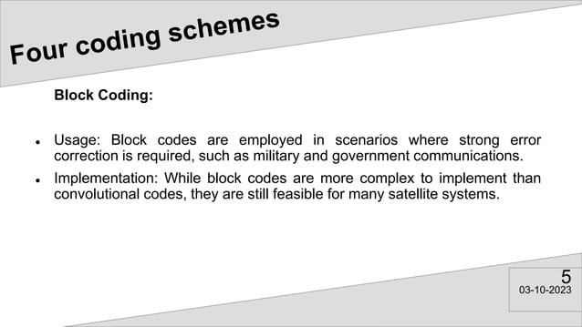 Fourth Coding Schemes Sindhumathypptx