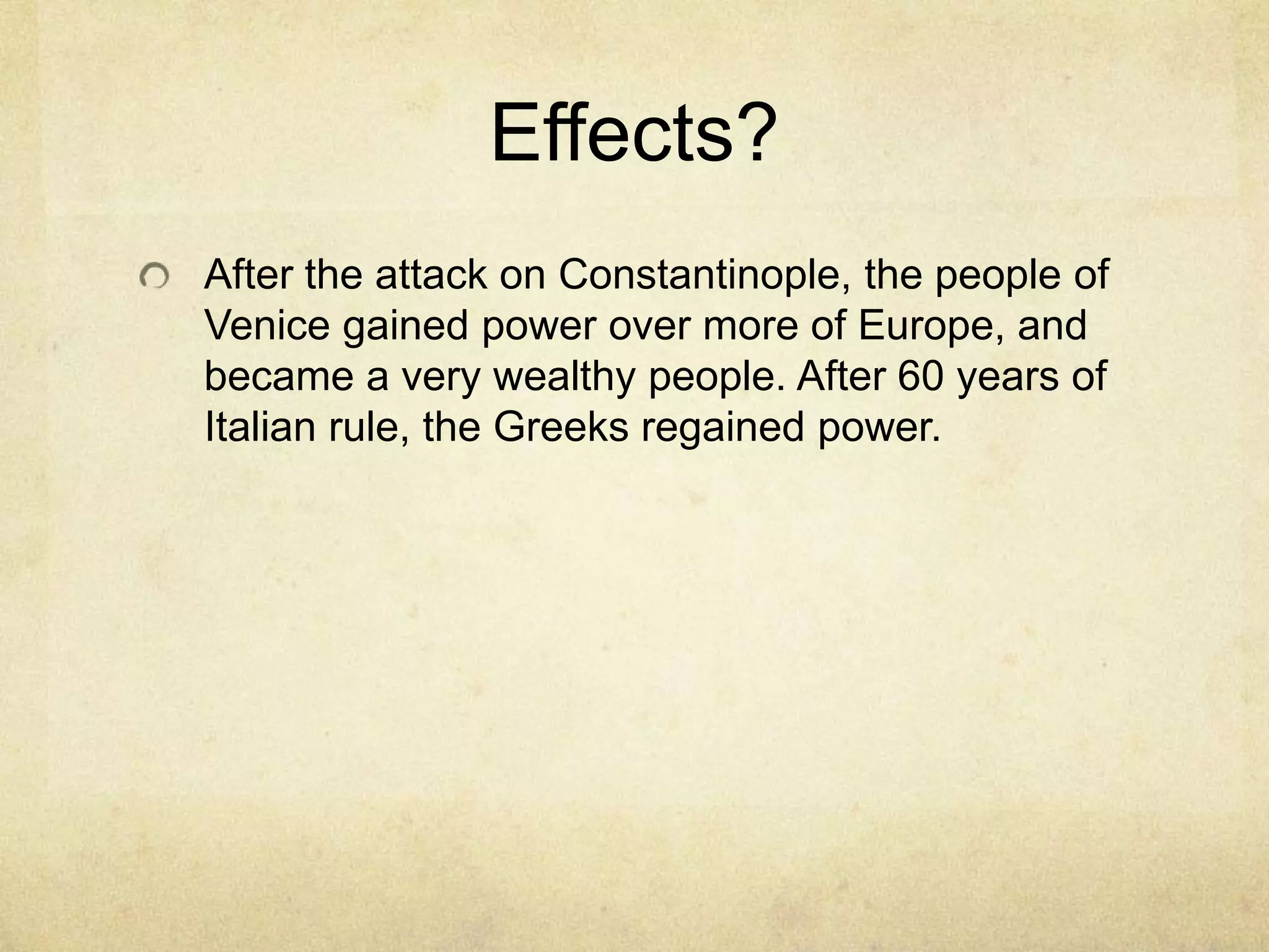 Fourth crusade | PPTX