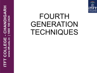 ITFT - Fourth generation techniques | PDF
