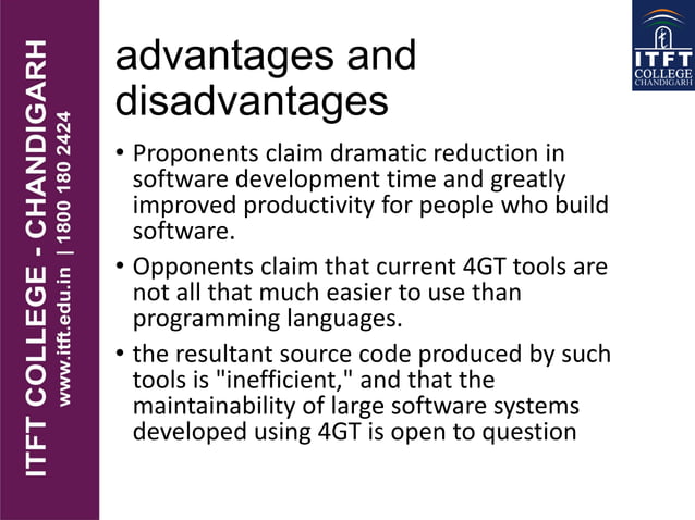 ITFT - Fourth generation techniques | PDF | Programming Languages ...