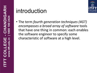 ITFT - Fourth generation techniques | PDF