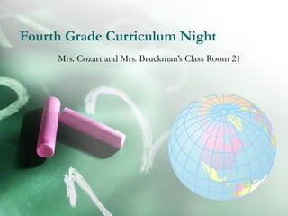 Fourth Grade Curriculum Night | PPT