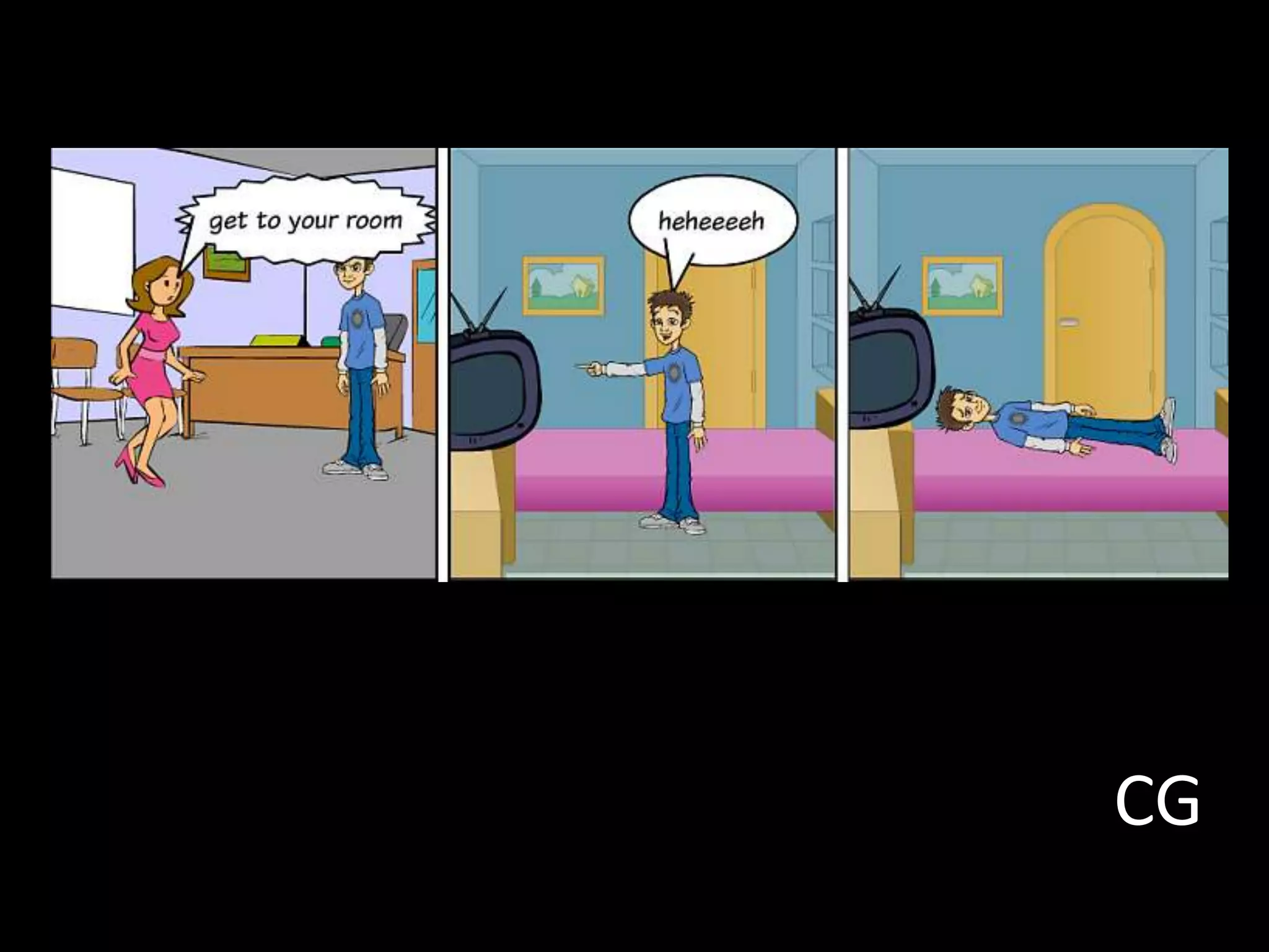 Fourth Grade Cyber Bullying Calm Down Cartoons | PPTX | Debated ...