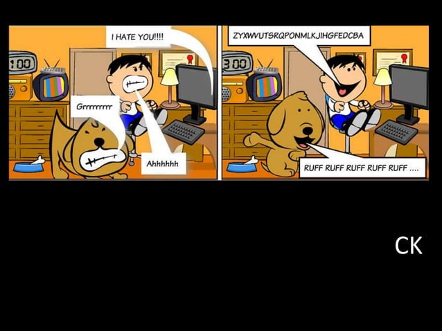 Fourth Grade Cyber Bullying Calm Down Cartoons | PPTX