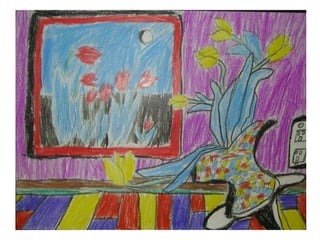 Fourth grade grid drawings | PPTX