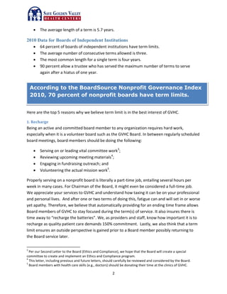 Fourth letter to the board term limit and board size | PDF