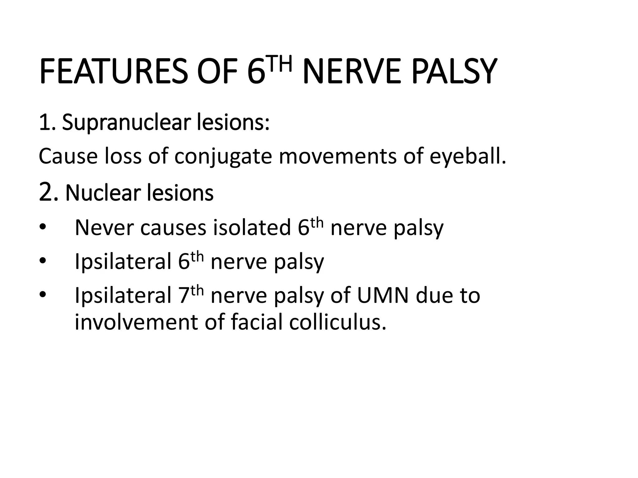 Anatomy of Fourth and sixth cranial nerve | PPTX