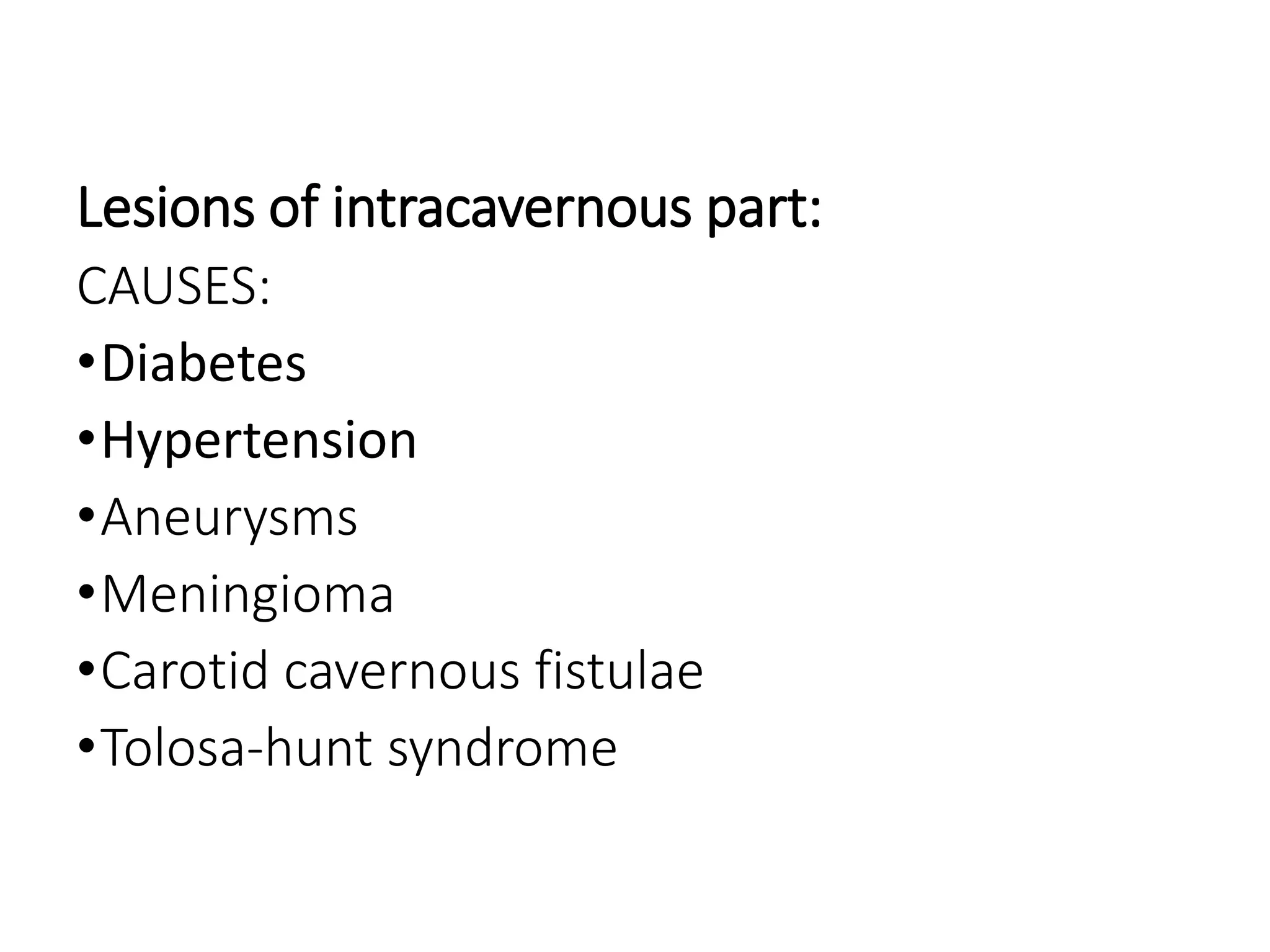 Anatomy of Fourth and sixth cranial nerve | PPTX