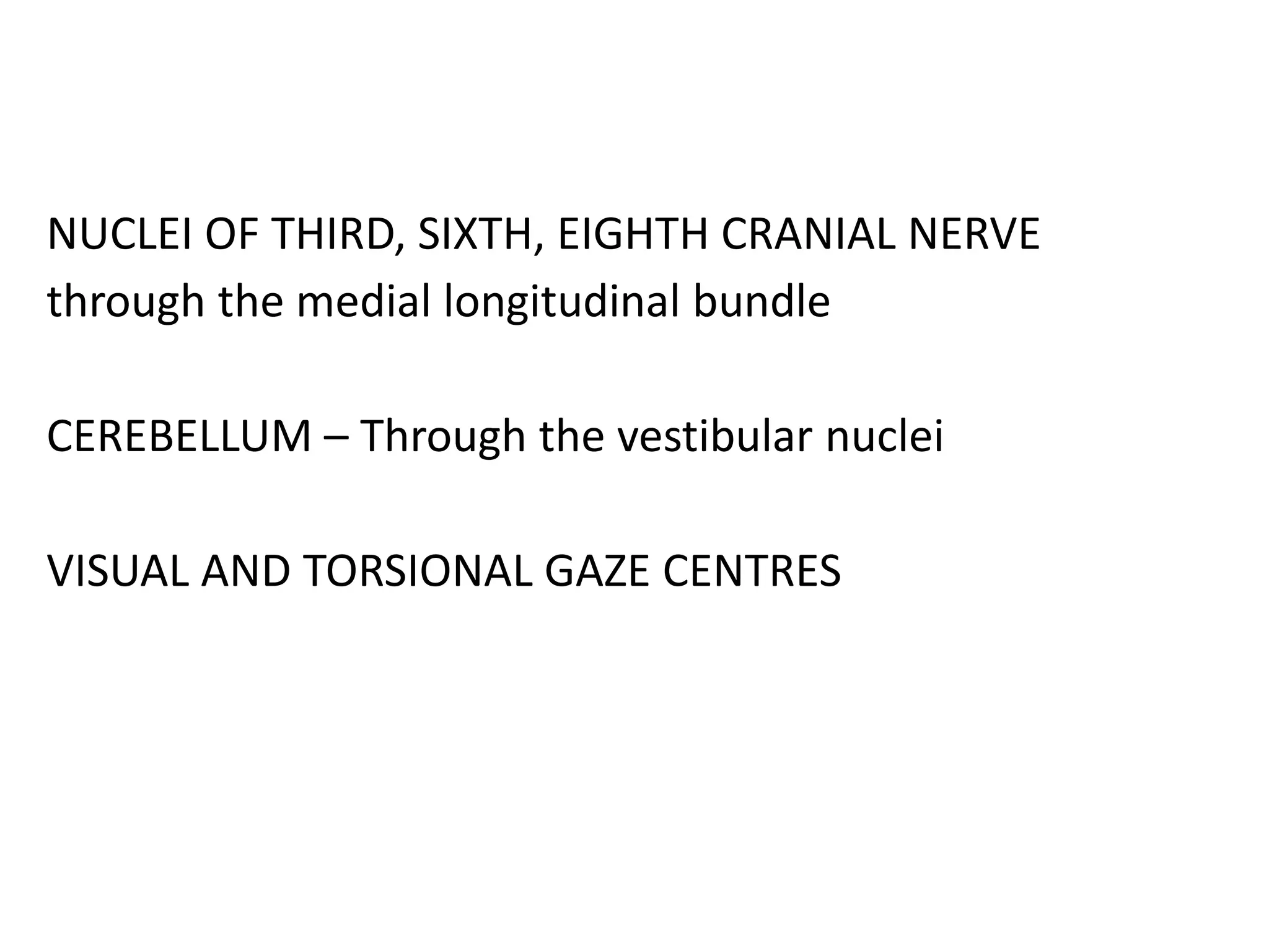 Anatomy of Fourth and sixth cranial nerve | PPTX