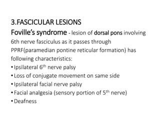 Anatomy of Fourth and sixth cranial nerve | PPTX