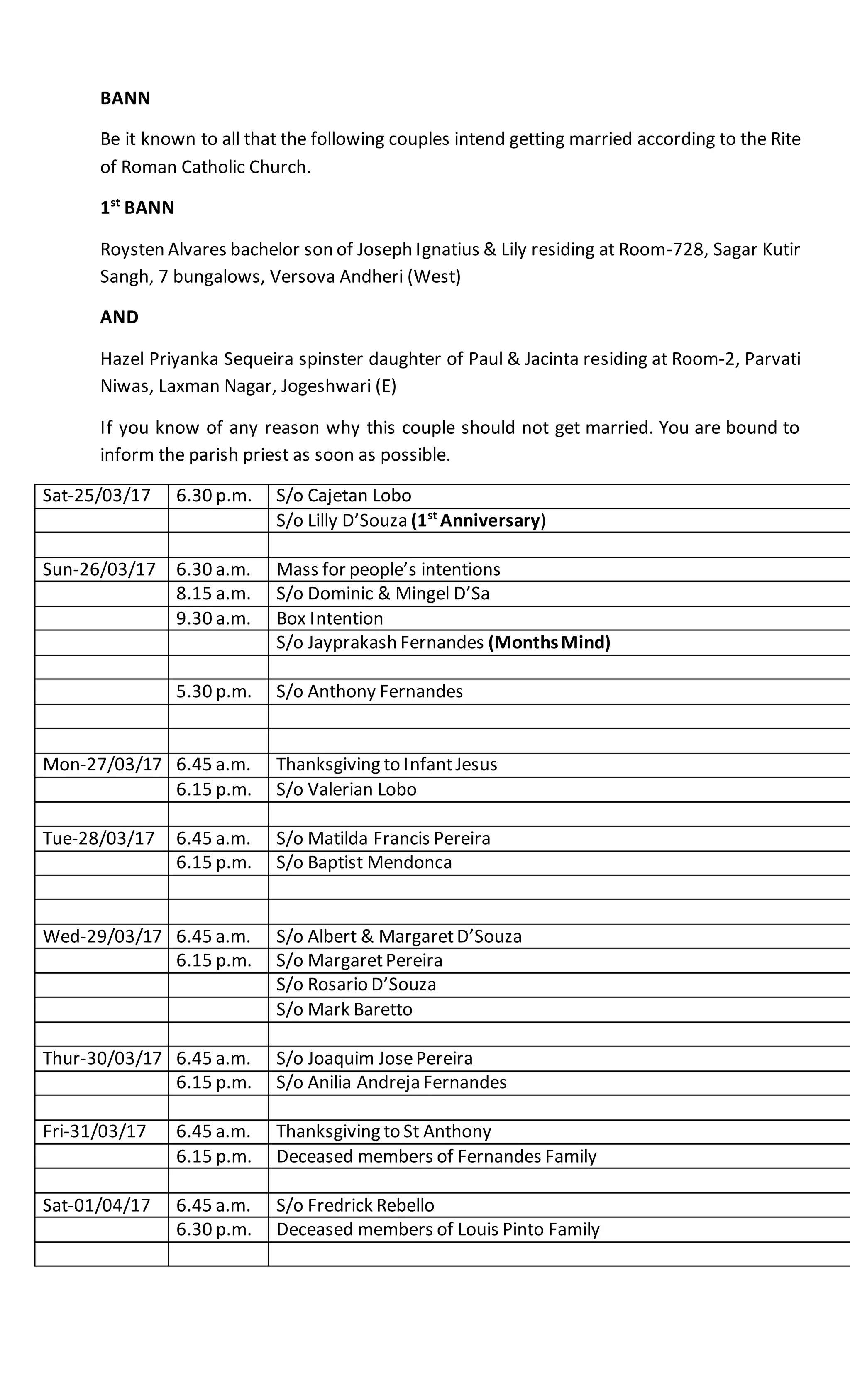 Fourth sunday of lent | DOCX