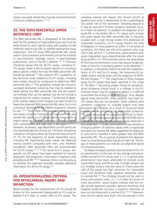 Fourth universal definition of myocardial | PDF