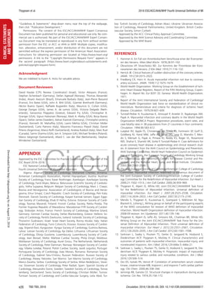 Fourth universal definition of myocardial | PDF