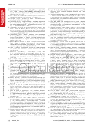 Fourth universal definition of myocardial | PDF