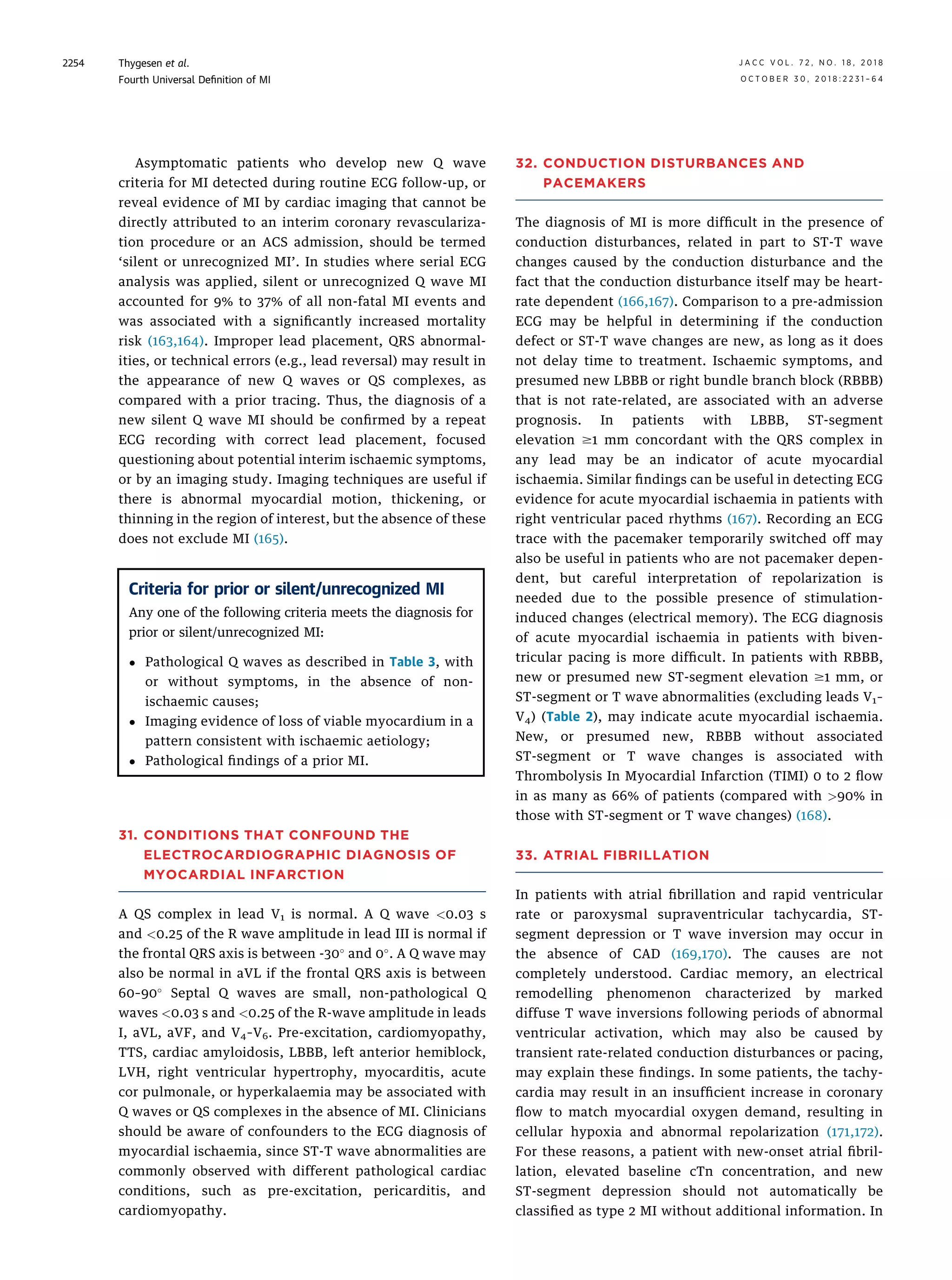 Fourth universal definition of myocardial infarction 2018 | PDF | Heart ...