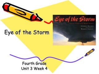 Eye of the Storm Vocabulary PowerPoint | PPT