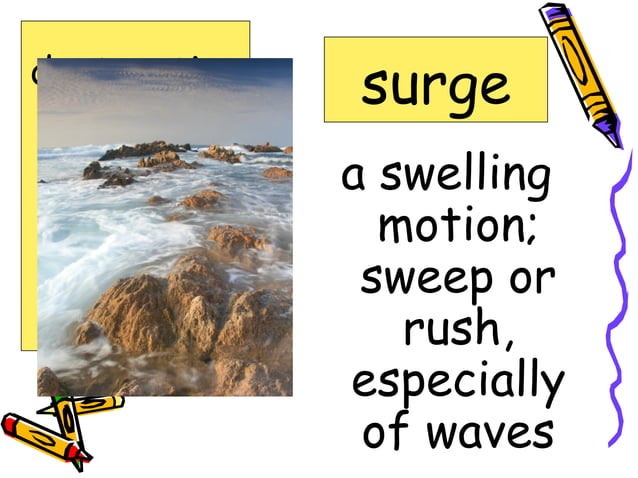 Eye of the Storm Vocabulary PowerPoint | PPT | Weather | Science