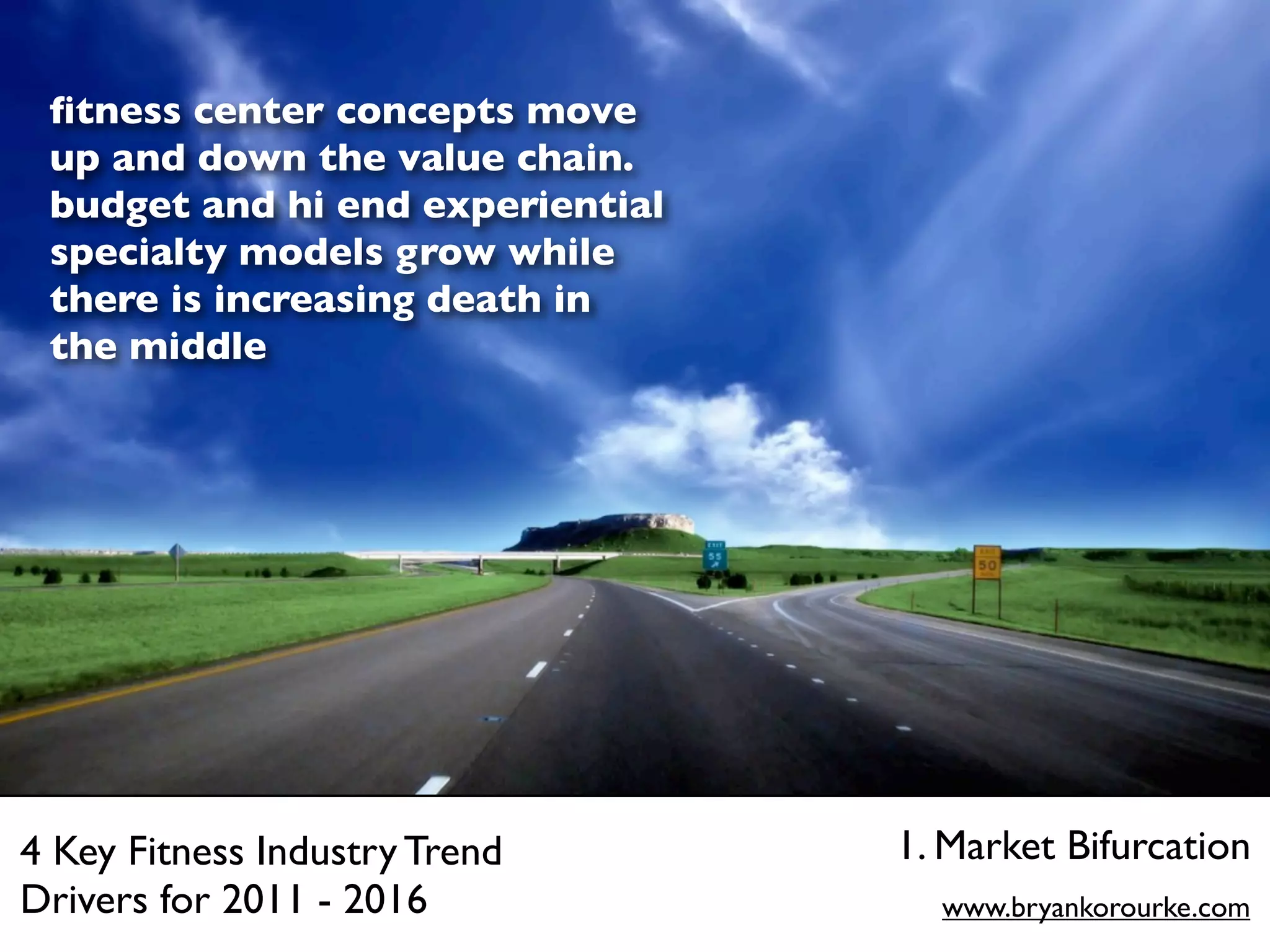 4 Key Trend Drivers For The Fitness Industry 2011-2016 | KEY